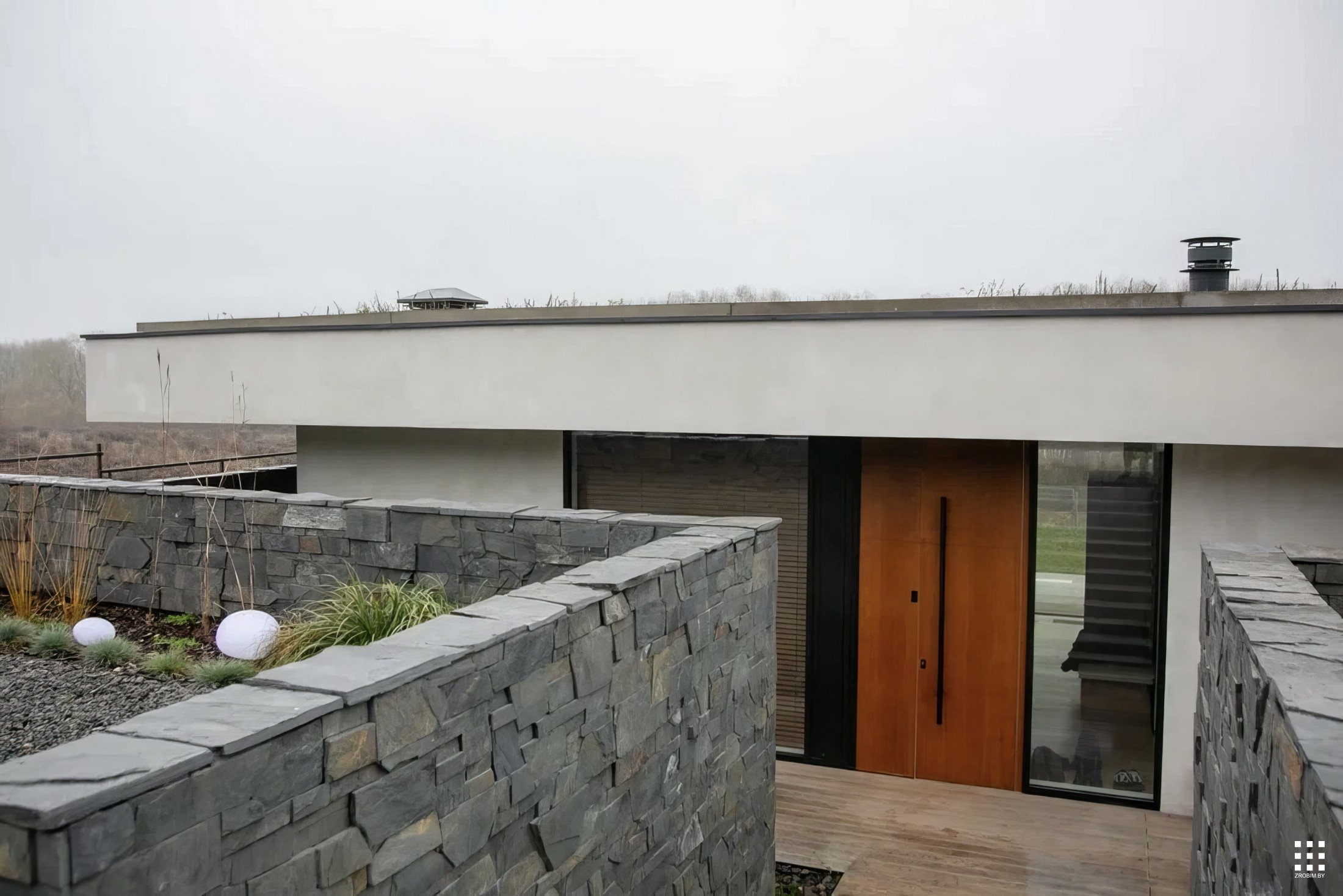 Архитектурный проект Introvert house от «ZROBIM architects»