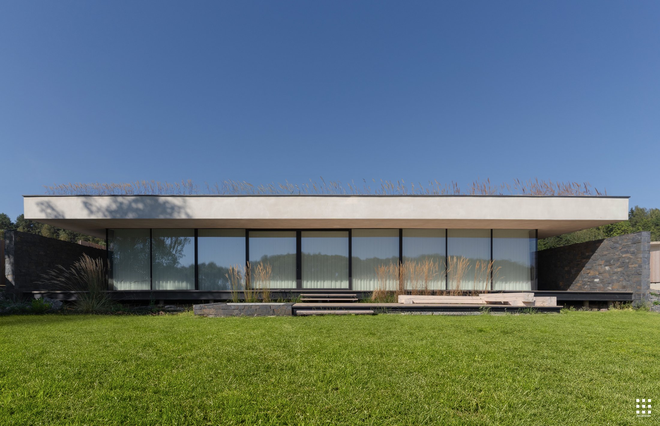 Архитектурный проект Introvert house от «ZROBIM architects»