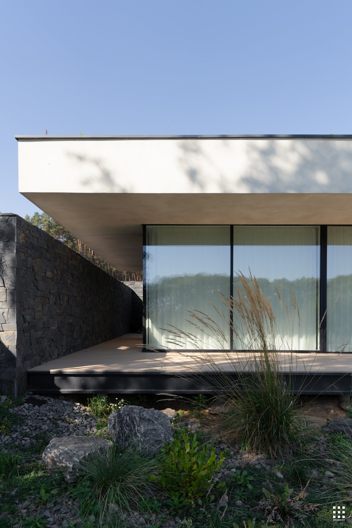 Архитектурный проект Introvert house от «ZROBIM architects»