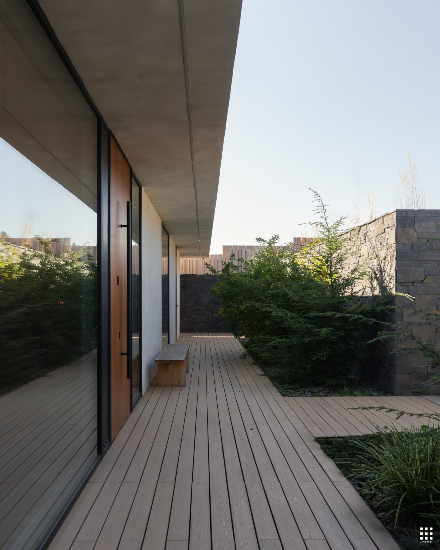 Архитектурный проект Introvert house от «ZROBIM architects»