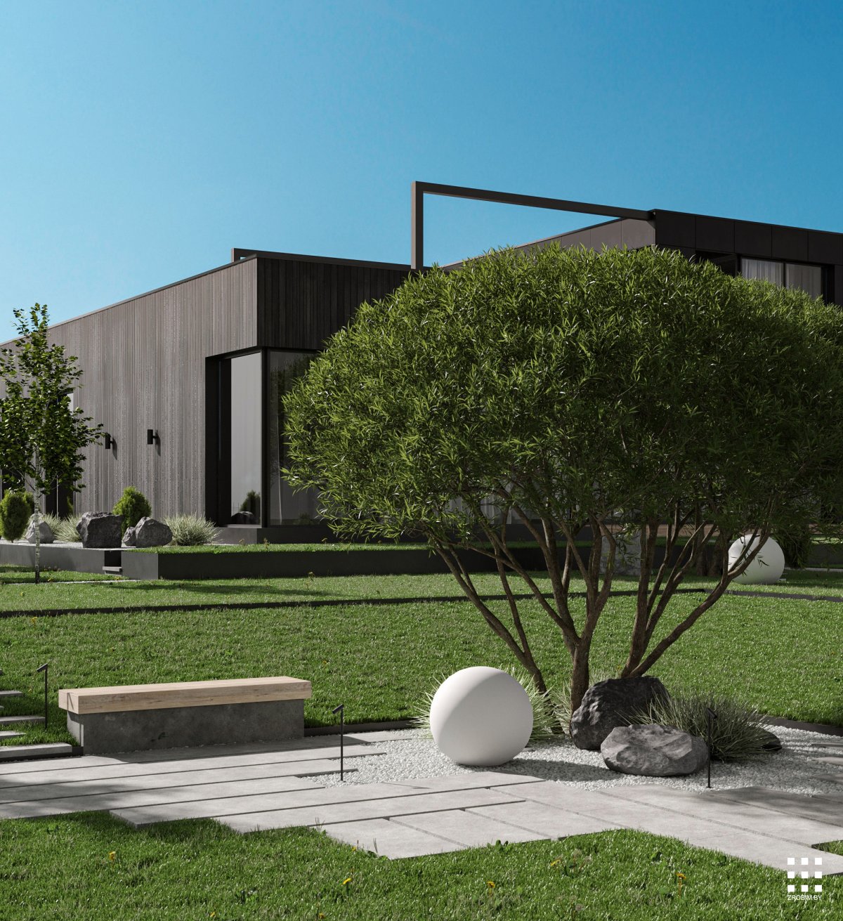 Архитектурный проект NF HOUSE от «ZROBIM architects»