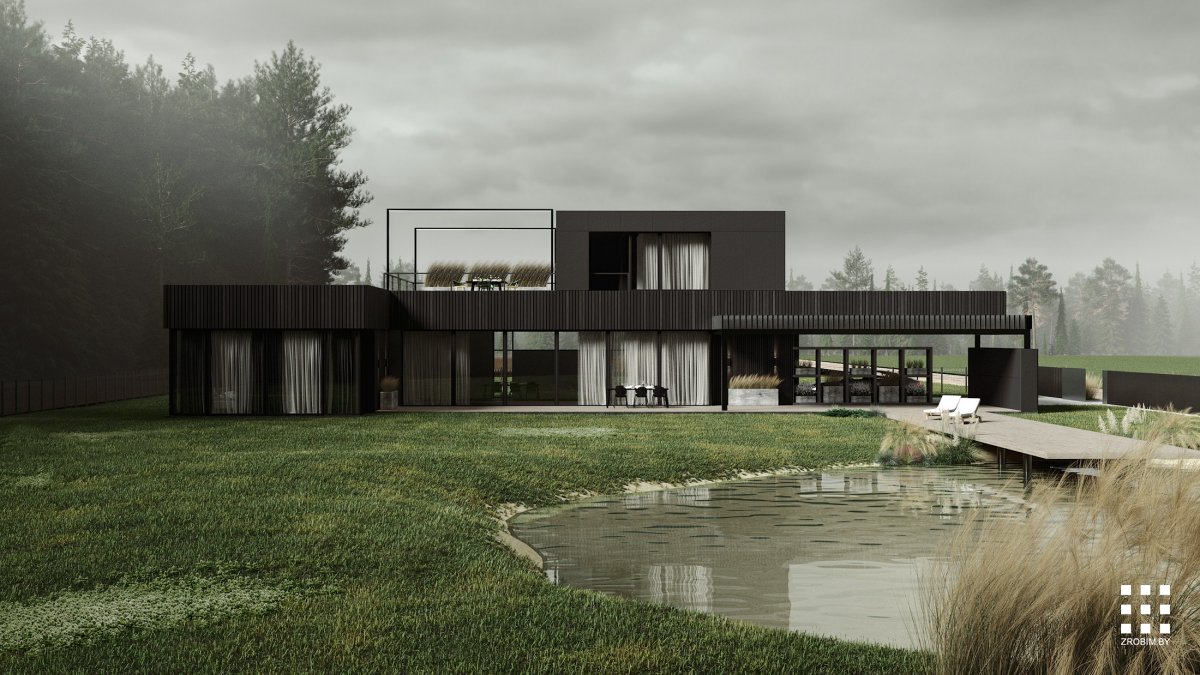 Архитектурный проект NF HOUSE от «ZROBIM architects»