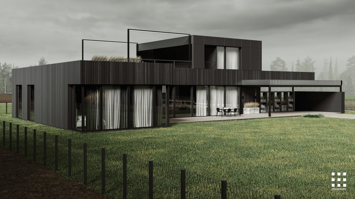 Архитектурный проект NF HOUSE от «ZROBIM architects»