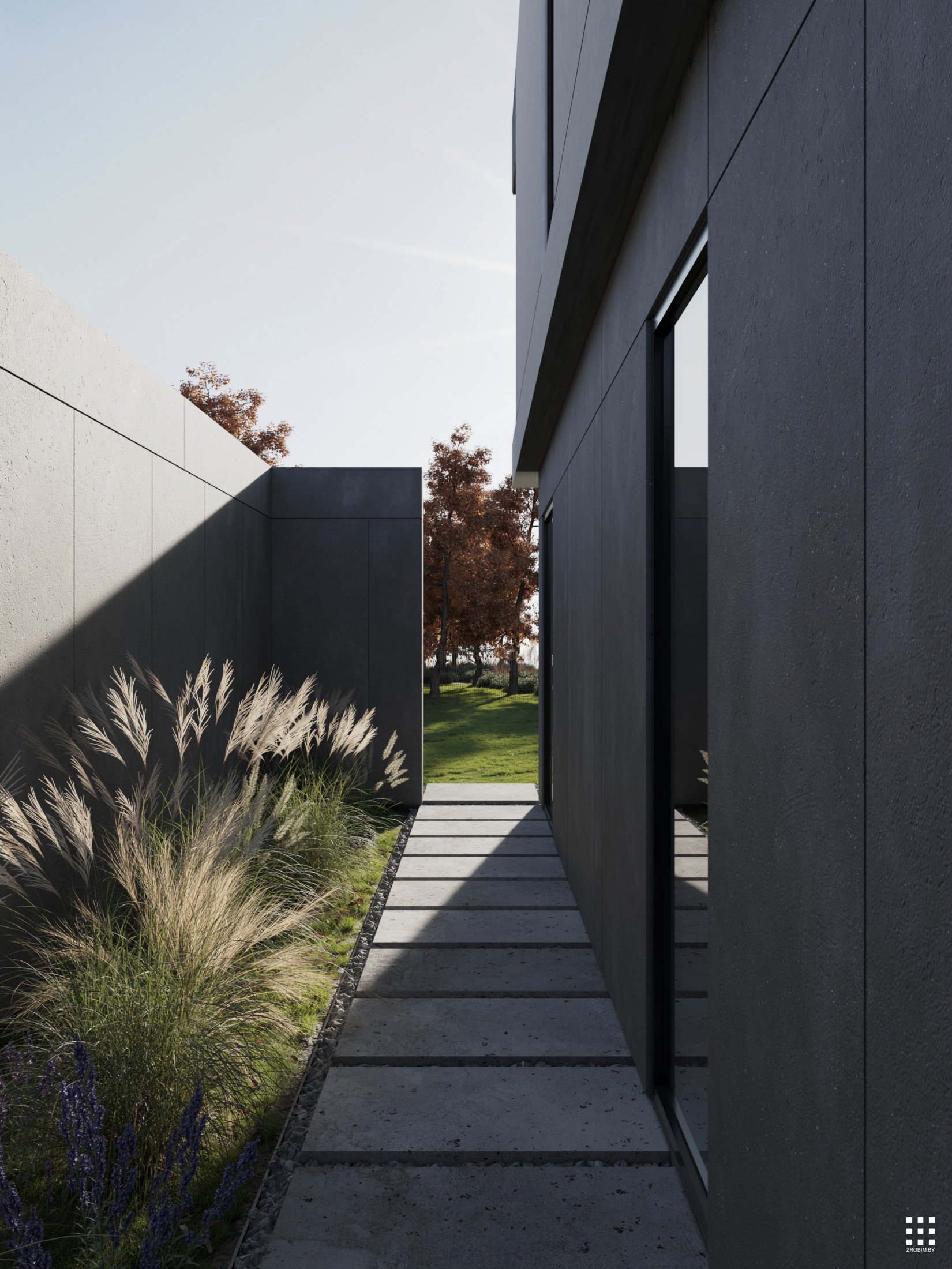 Архитектурный проект GRAPHIC HOUSE от «ZROBIM architects»