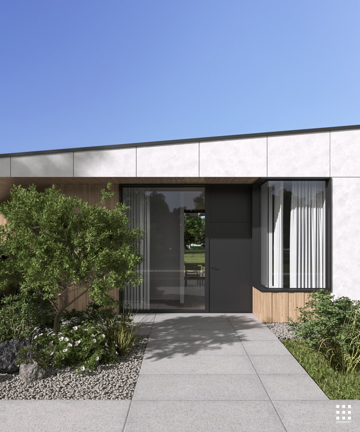 Архитектурный проект LUBBECKE HAUS от «ZROBIM architects»