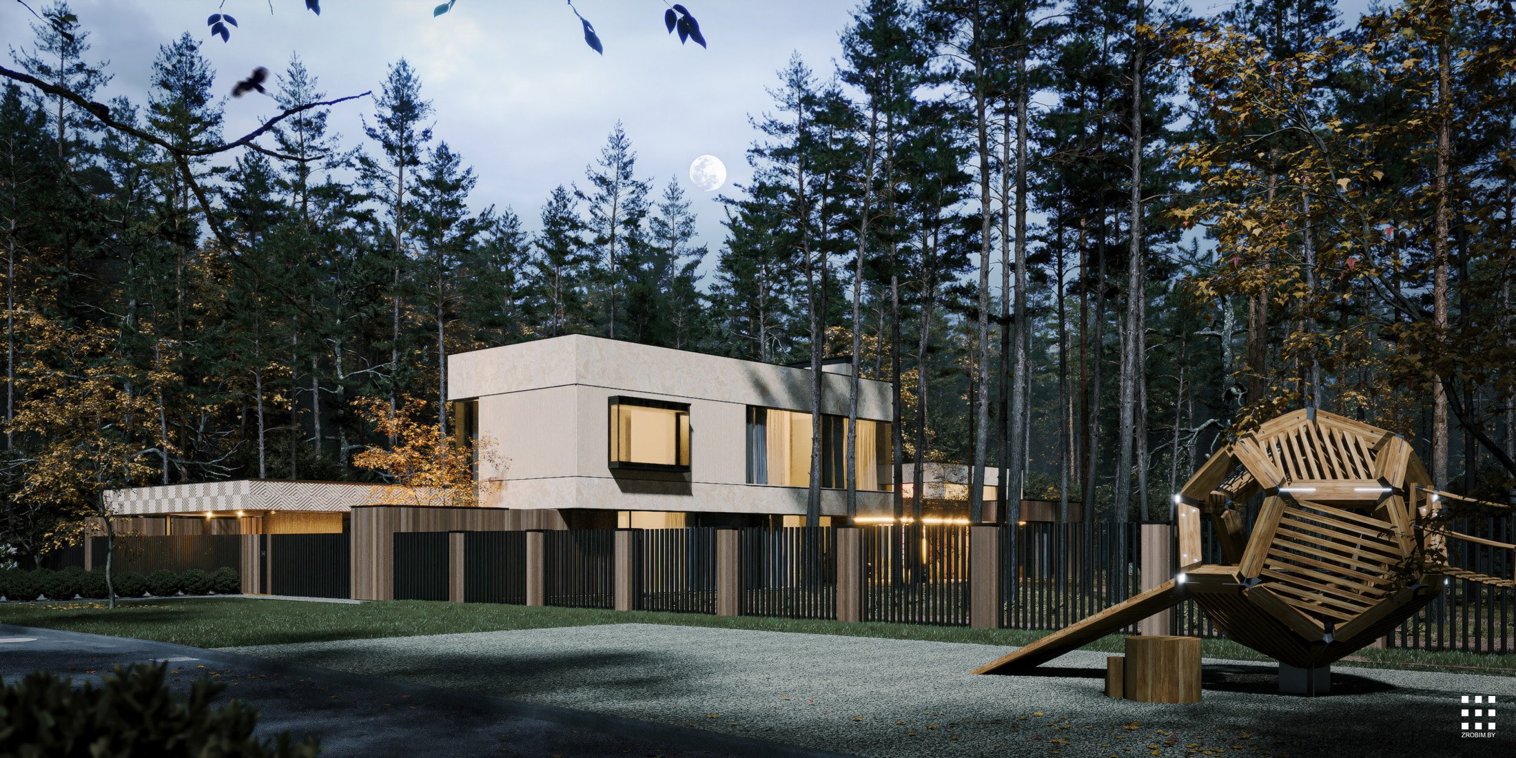 Архитектурный проект FOREST MAISON от «ZROBIM architects»
