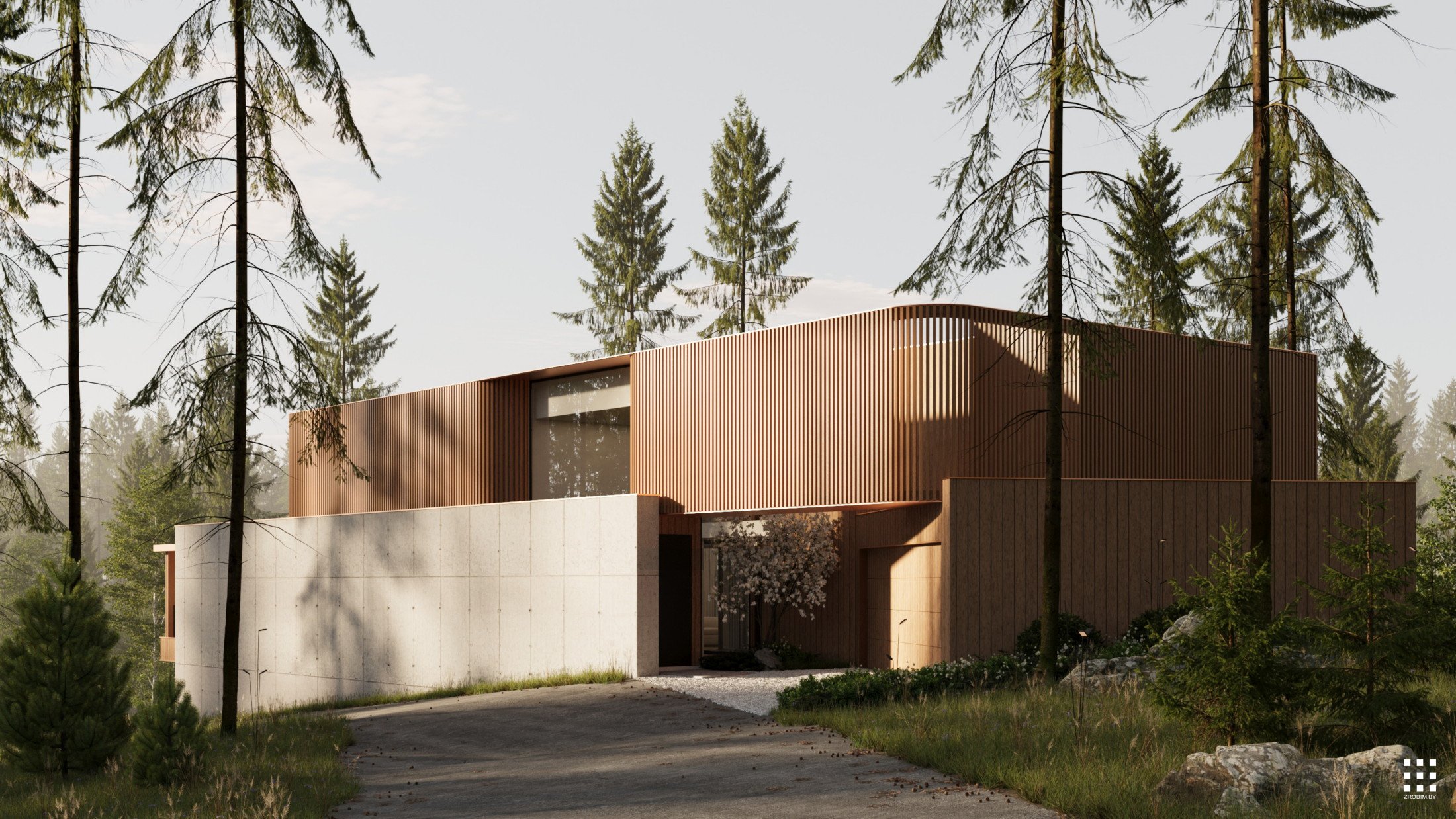 Архитектурный проект VAN HOUSE от «ZROBIM architects»