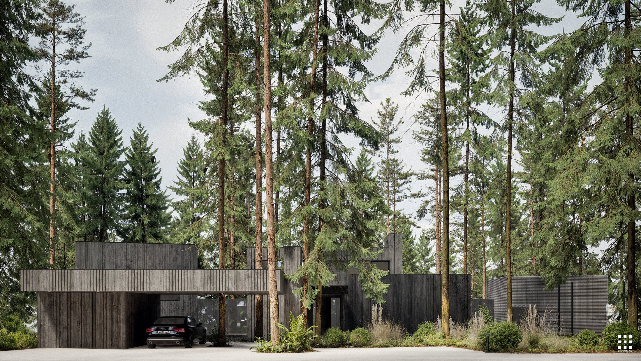Архитектурный проект FOREST GRID от «ZROBIM architects»
