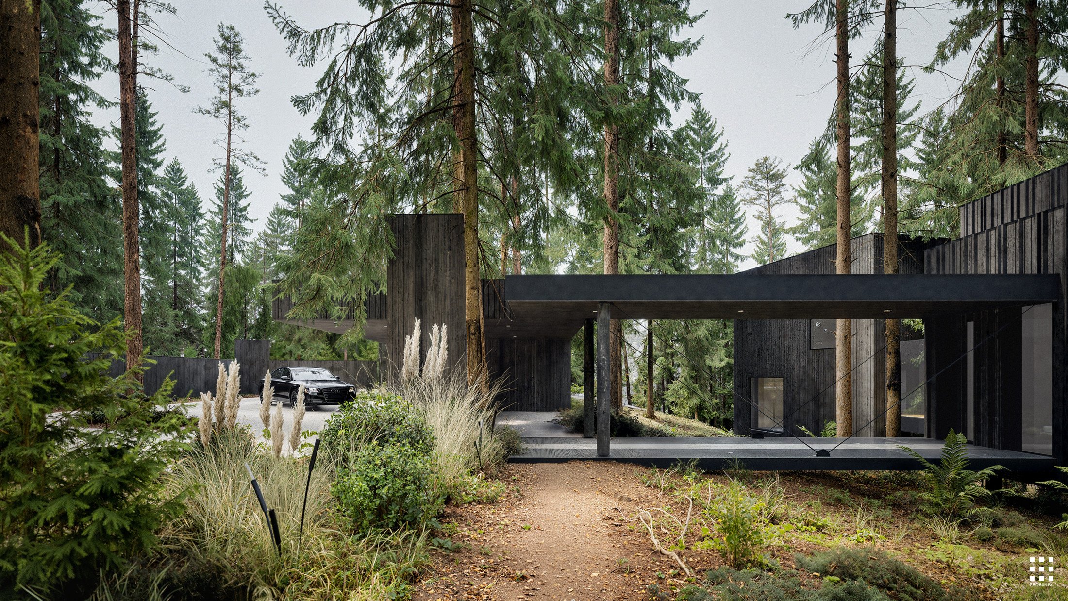 Архитектурный проект FOREST GRID от «ZROBIM architects»