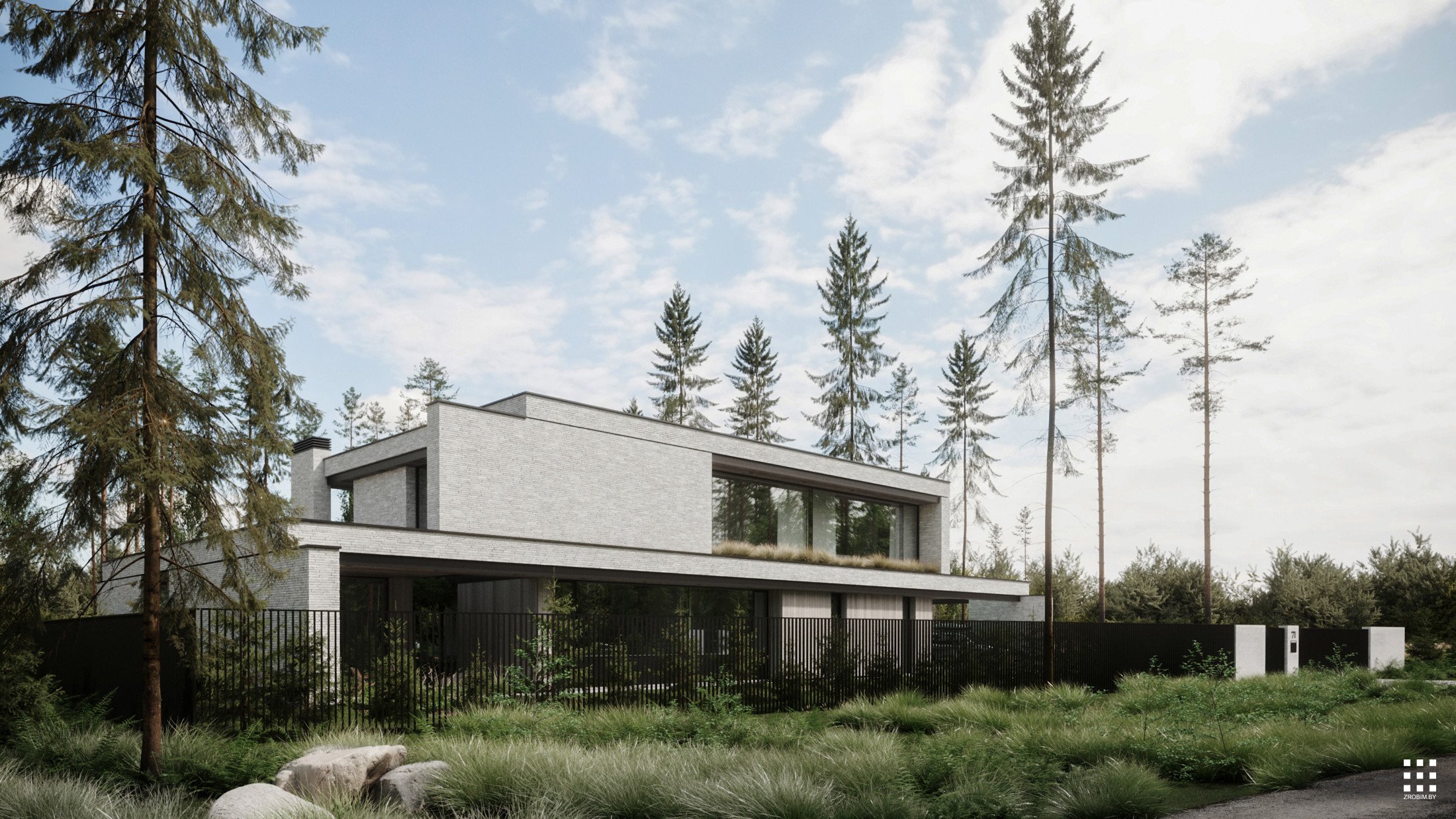 Архитектурный проект Horizon House от «ZROBIM architects»