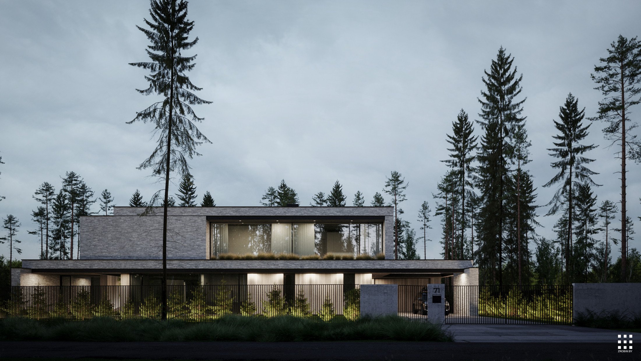 Архитектурный проект Horizon House от «ZROBIM architects»