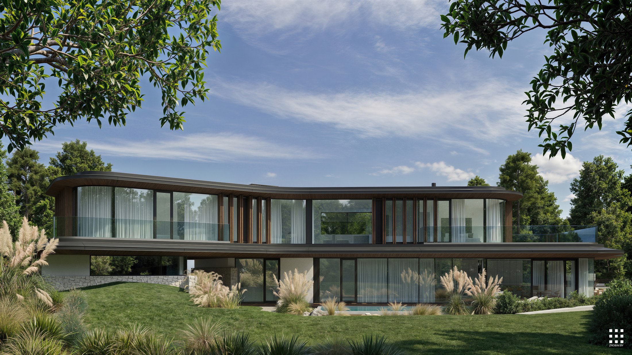 Архитектурный проект VALE HOUSE от «ZROBIM architects»