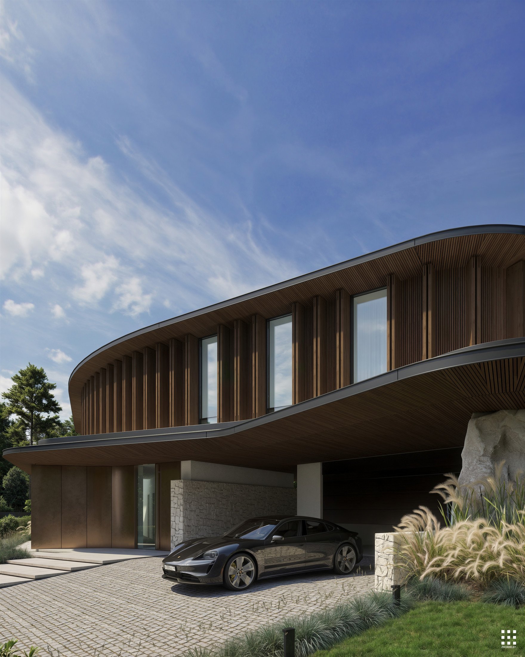 Архитектурный проект VALE HOUSE от «ZROBIM architects»