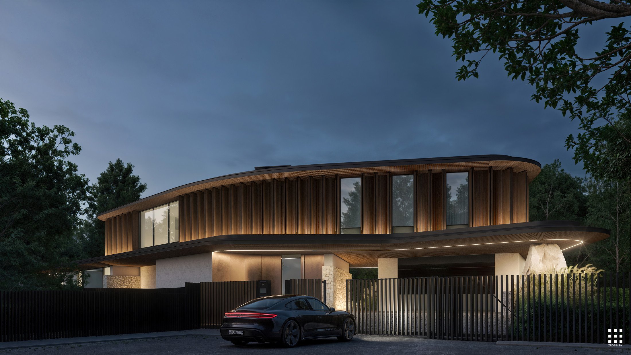 Архитектурный проект VALE HOUSE от «ZROBIM architects»