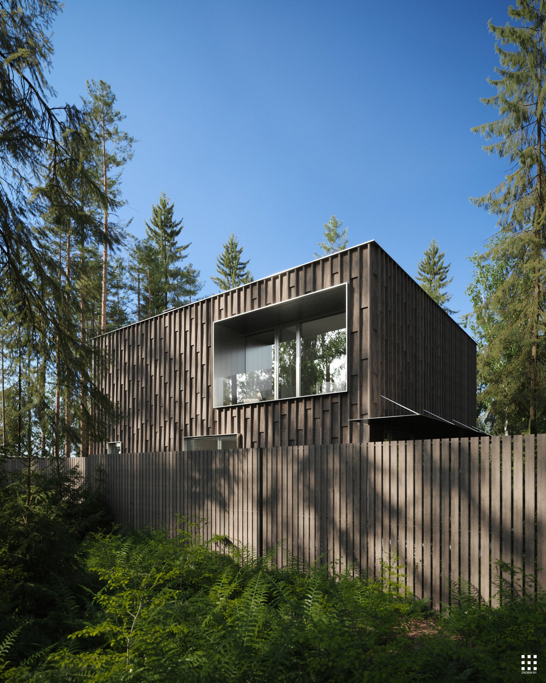 Архитектурный проект WOOBE HOUSE от «ZROBIM architects»