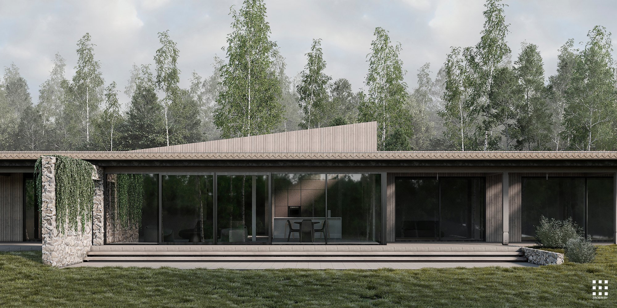 Архитектурный проект FLARE HOUSE от «ZROBIM architects»