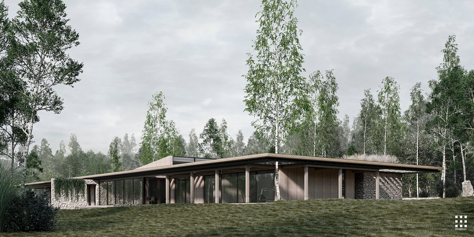 Архитектурный проект FLARE HOUSE от «ZROBIM architects»