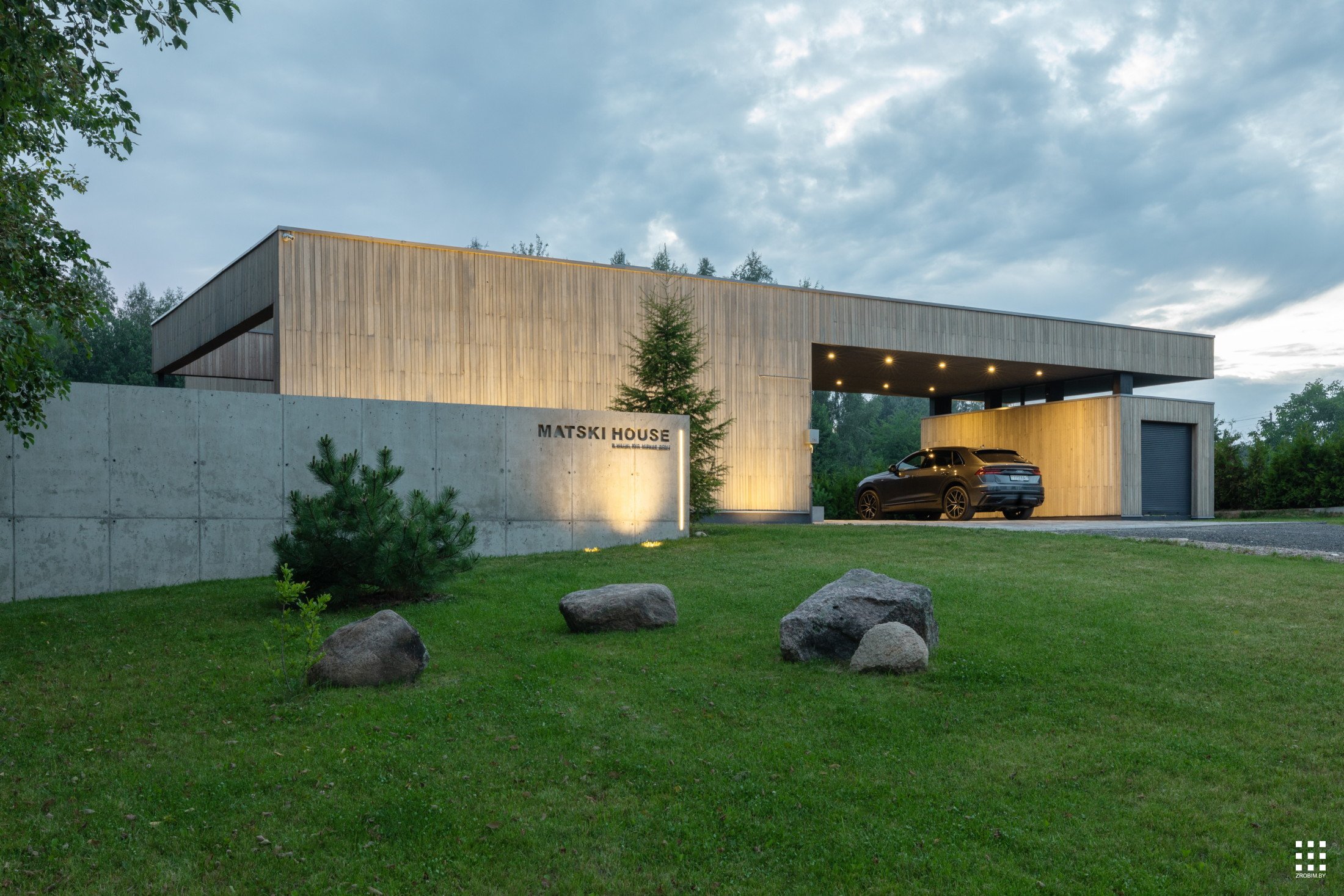 Архитектурный проект MATSKI HOUSE от «ZROBIM architects»