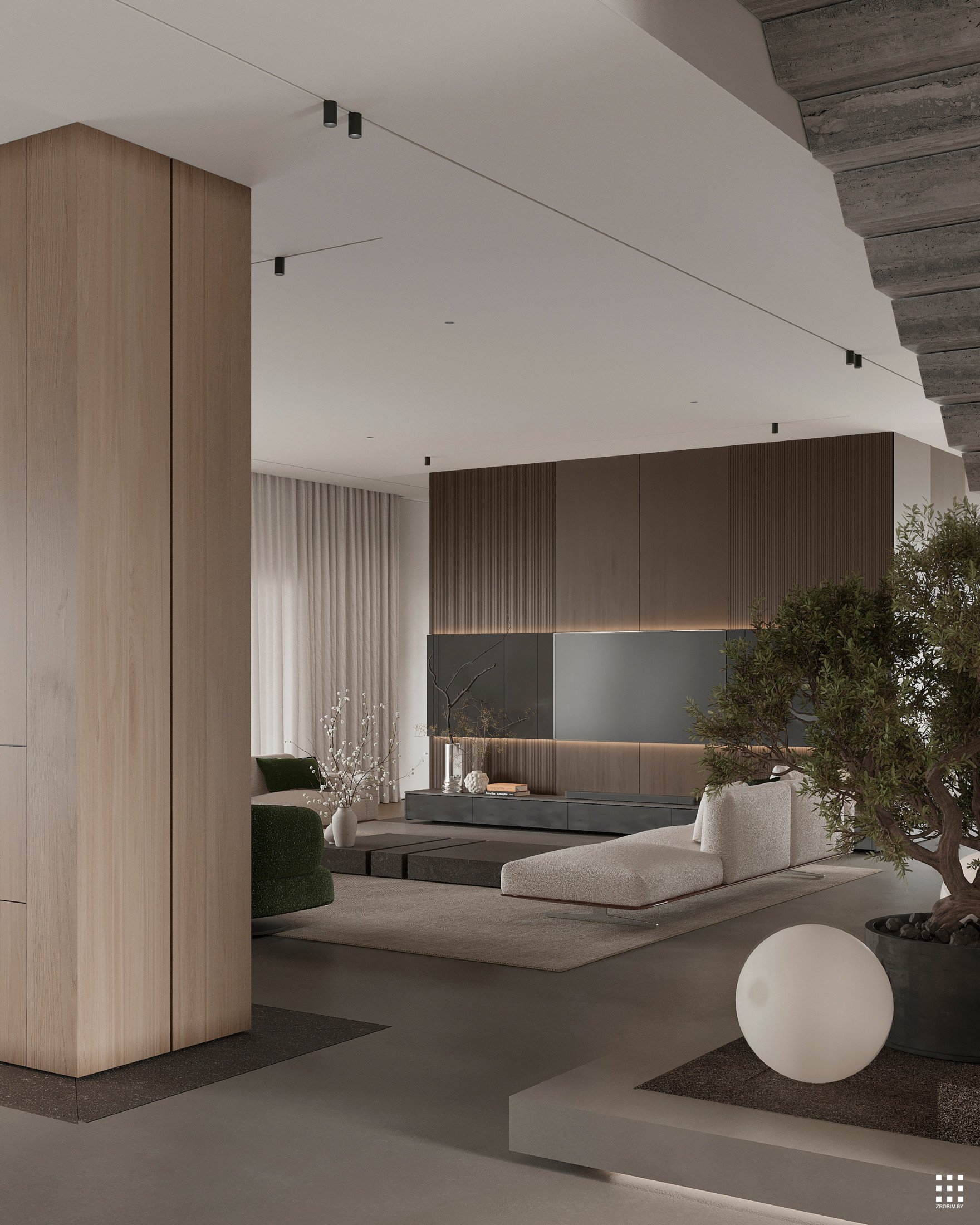 Дизайн дома HORIZON INTERIOR от «ZROBIM architects»